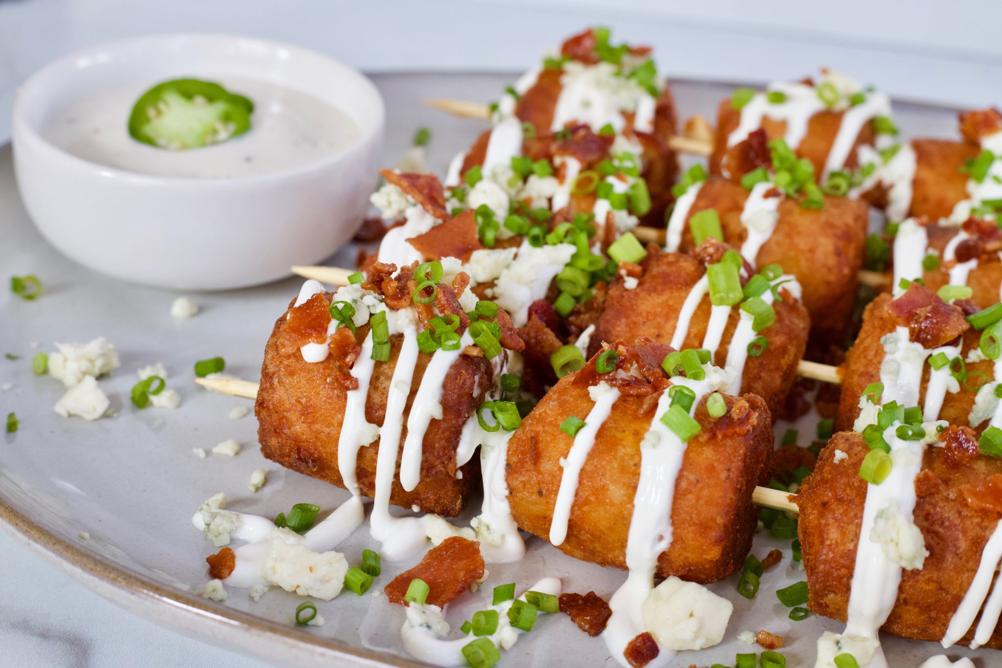 Tater Kegs – Jumbo stuffed potato snacks with huge flavor